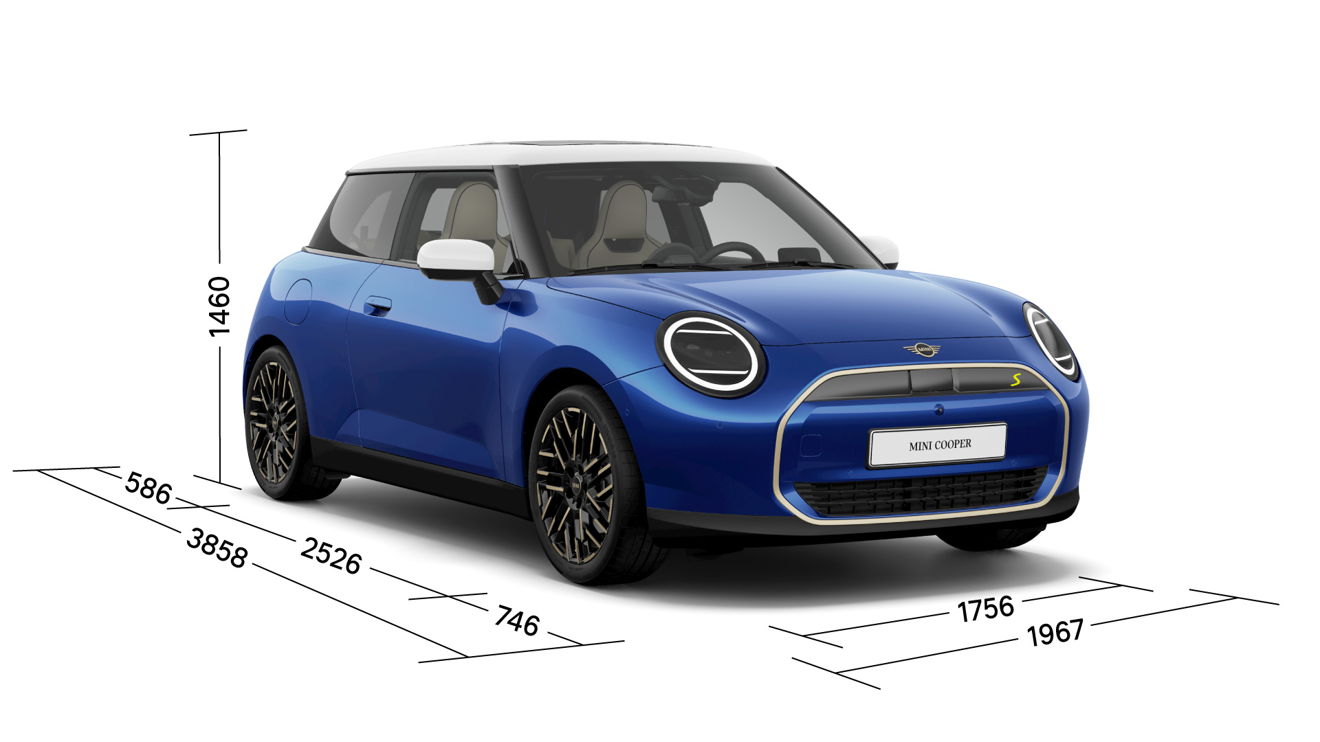 MINI Cooper Electric - Dimensions